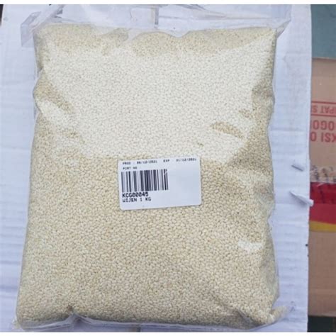 Jual Biji Wijen Putih 1 Kg Shopee Indonesia