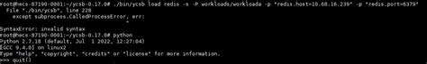 except subprocess calledprocesserror err · issue 1530