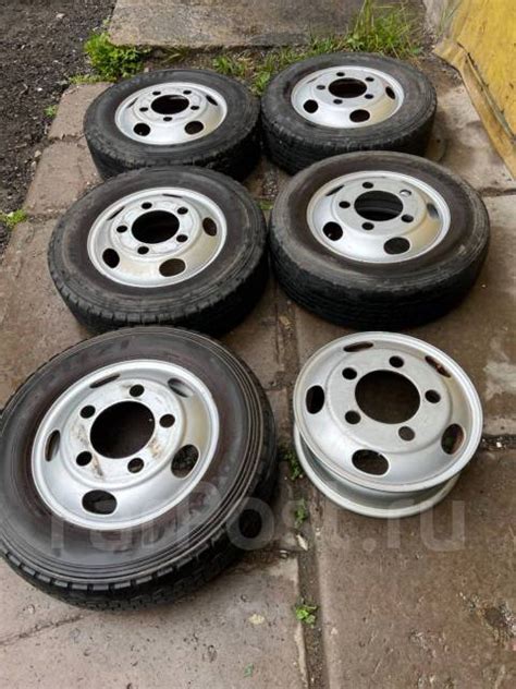 Железные диски Mitsubishi Fuso Canter, 16", 6 шт, штампованные, 150,0 ...