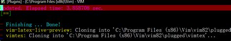 win10下 vim vimtex 编辑latex git bash vim 搭建latex 开发环境 csdn博客