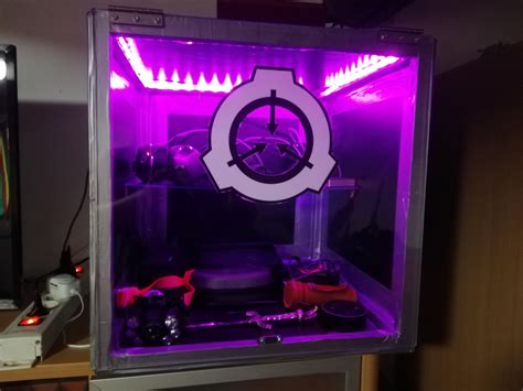 I repurposed the Halloween SCP box I made into an gadget storing and ...