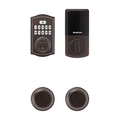 Kwikset Smartcode 260 Venetian Bronze Electronic Deadbolt Smartkey With Keypad 99690 022