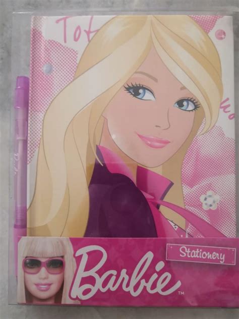 Barbie Notebook With Pen Hobbies And Toys Stationery And Craft