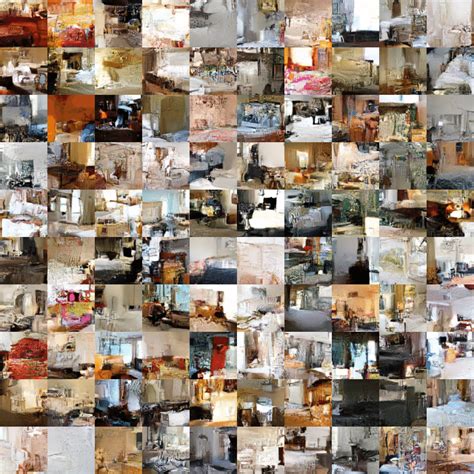 Samples From Lsun Bedroom 64 × 64 Without Annealing Download Scientific Diagram