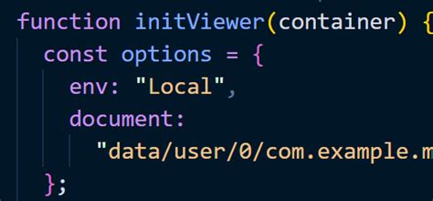 Flutter Pass Svf Pdf Bytes To The Viewer Start Options Document Options Command So We Can