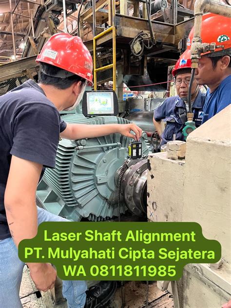 Jasa Laser Shaft Alignment Coupling Gearbox