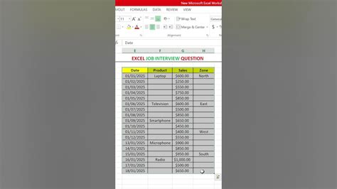 Excel Tips Ace Any Excel Job Interview With This Top Question Excelmastery Exceltips Shorts