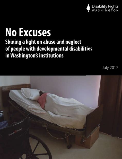 No Excuses Disability Rights Washington