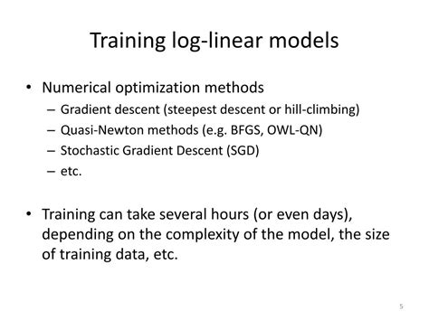 Ppt Stochastic Gradient Descent Training For L1 Regularizaed Log Linear Models With Cumulative