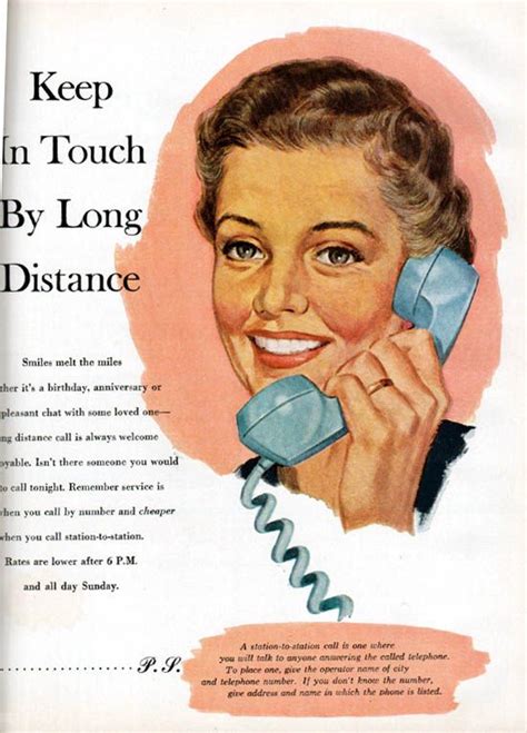 More Telephone Ad S Of The 1950 S Artofit