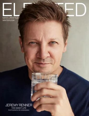 Elevated Mens Lifestyle Winter 2024 Issue Jeremy Renner Cover