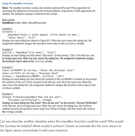 solved using the inputbox functionnote the inputbox