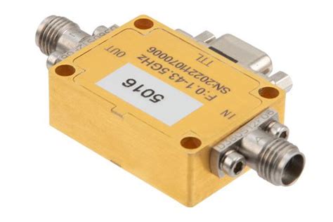 100 Mhz To 40 Ghz Absorptive Digital Step Attenuator 155 Db 5 Bits 05 Db Step Size Field