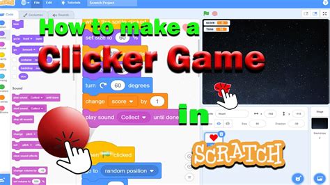 How To Make A Clicker Game In Scratch Scratch Tutorial Clicker Game In Scratch Youtube