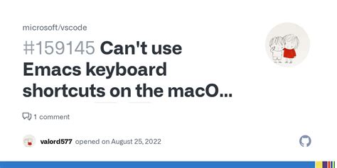 Cant Use Emacs Keyboard Shortcuts On The Macos Such As `e` `k