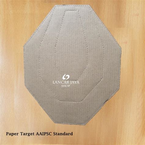 Jual Paper Target Aaipsc Kertas Sasaran Aaipsc Paper Tembak Reaksi Standrad Kota Depok