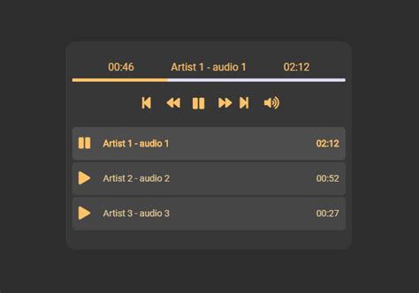 GitHub Abdes Zakari HtmlAudioPlayer HTML Audio Player Using Javascript