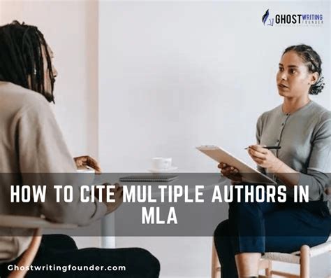 How To Cite Multiple Authors In MLA A Complete Guide