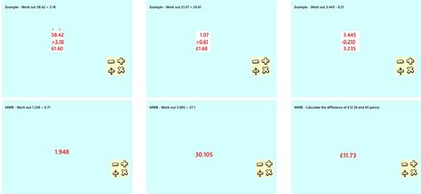 Four Operations Decimal Numbers Maths Gcse Powerpoint And Activinspire