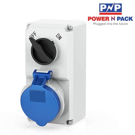 Pm41s Ip44 Interlock Switch Socket 16 Amp 3 Pin At ₹ 2950 Piece