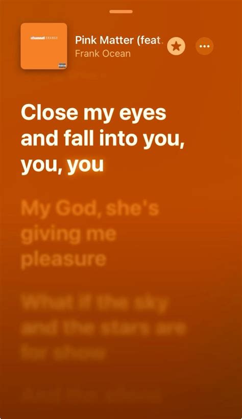 Pink Matter Frank Ocean Just Lyrics Song Quotes Frank Ocean Songs