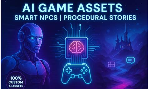 Create Ai Generated Game Assets Ai Npc Behavior Procedural Storytelling