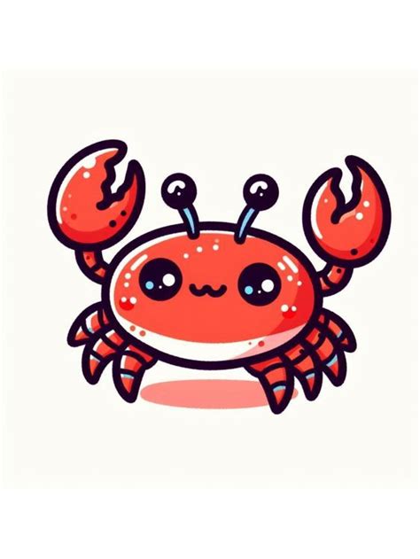 Cute Animal Drawing Idea Cute Clumsy Crabb94e3896 58be 4538 9a79