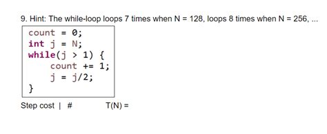 Solved Analyze The Time Complexity Of The Programs In Terms