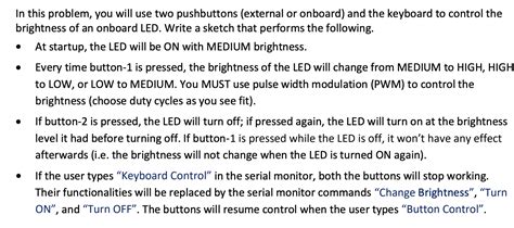 Solved In This Problem You Will Use Two Pushbuttons