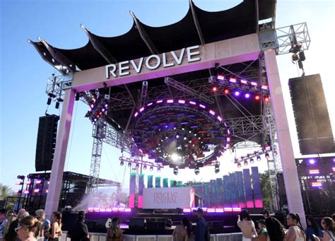 Revolve Festival In Coachella Matrix Visual
