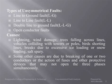 unsymmetrical fault analysis pdf