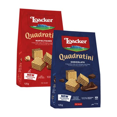 Loacker Quadratini Assorted Value Pack 2 X 125 G Online At Best Price