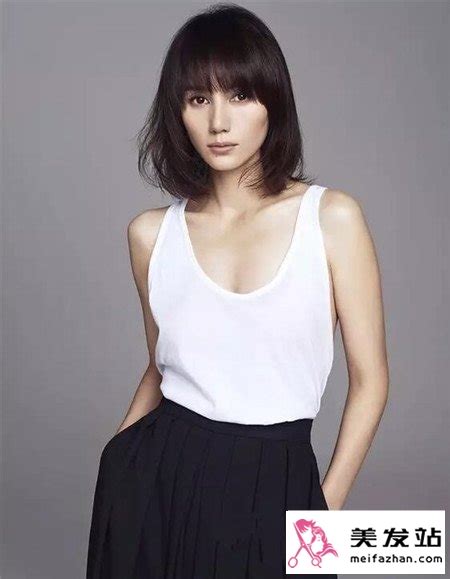 职场白领ol短发 袁泉短发造型演绎高管精英 明星发型 美发站