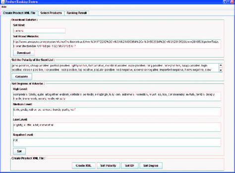 page of creating product xml files download scientific diagram