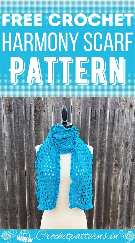 10 Super Beautiful Crochet Ruffle Scarf Patterns