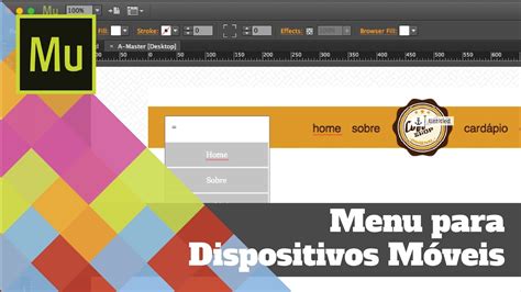 Adobe Muse Como Criar Um Menu Mobile Youtube