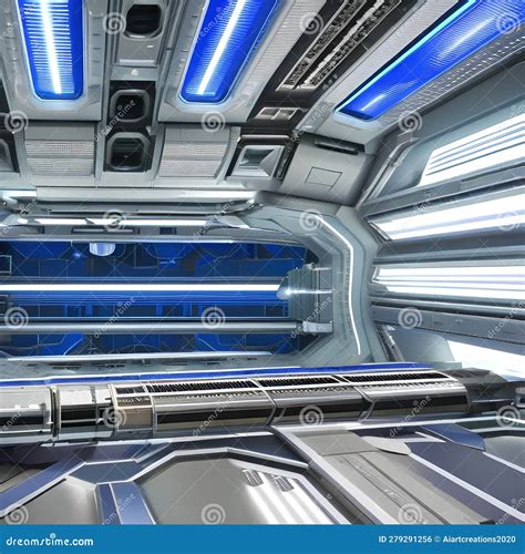 1241 Futuristic Space Station A Futuristic And Sci Fi Inspired Background Featuring A