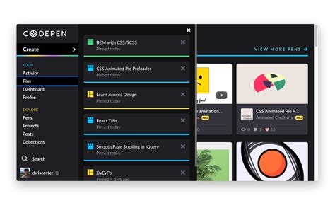 Codepen Now With More Sidebar Codepen Blog