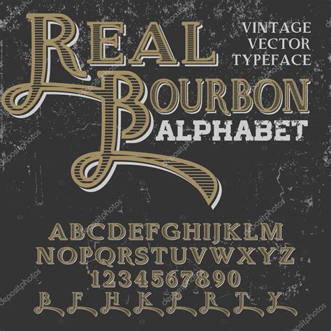 Font Typeface Script Old Style Vintage Script Font Vector Typeface For Labels And Any Type