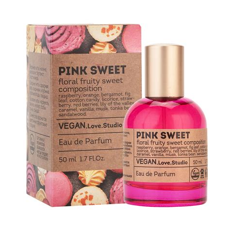 VEGAN.LOVE.STUDIO Парфюмерная вода женская Vegan Love Studio Pink Sweet ...