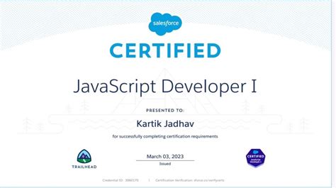 kartik jadhav on linkedin salesforcecertified salesforce javascriptdeveloper certified 13