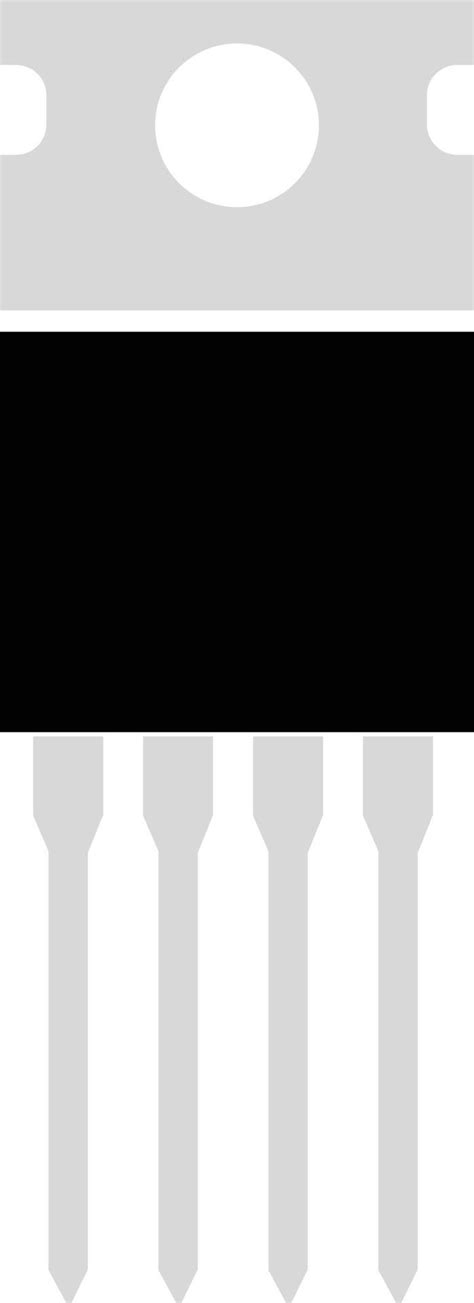 Field Effect Transistor Icon On White Background Power Transistor Sign Transistor Symbol Flat