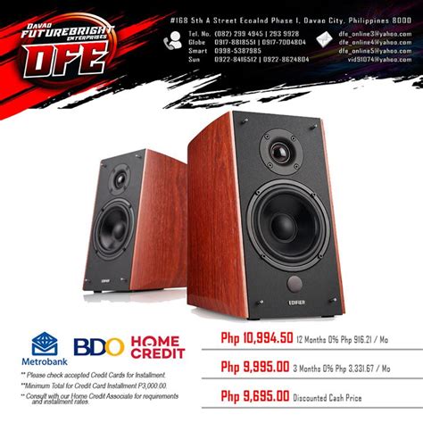 EDIFIER R2000DB BLUETOOTH SPEAKERS 120W RMS DFESTORE