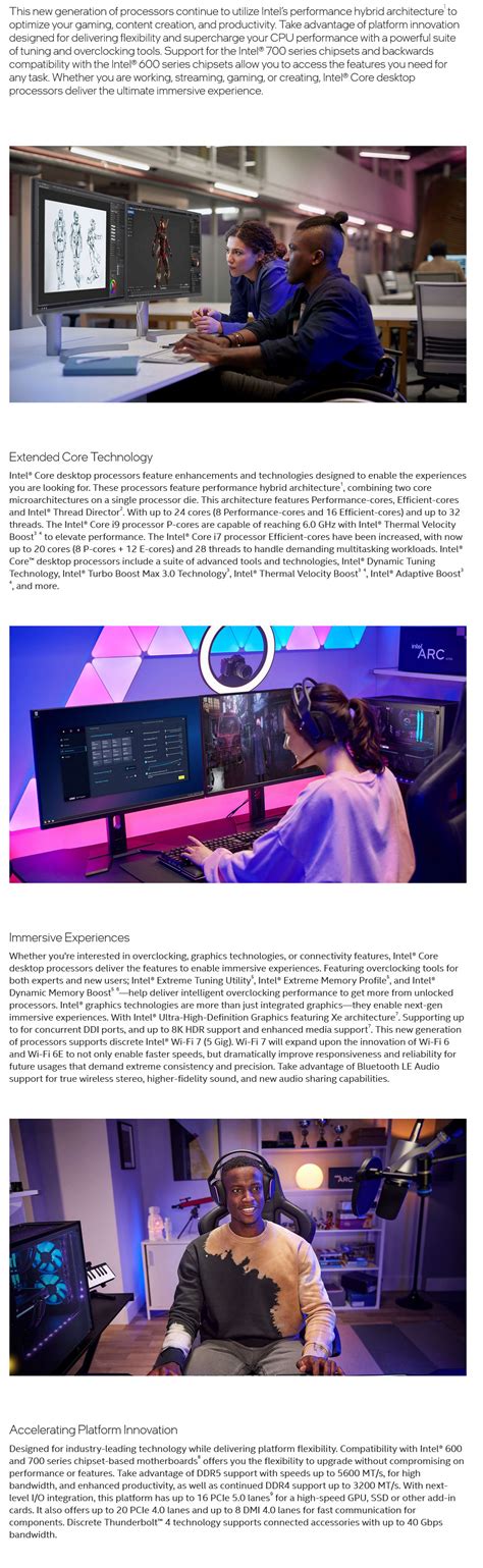 Intel Core I F Raptor Lake Core Thread Up To GHz LGA PLE Computers