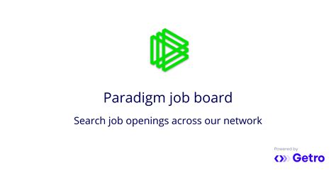 Business Operations Associate D3 Paradigm Job Board