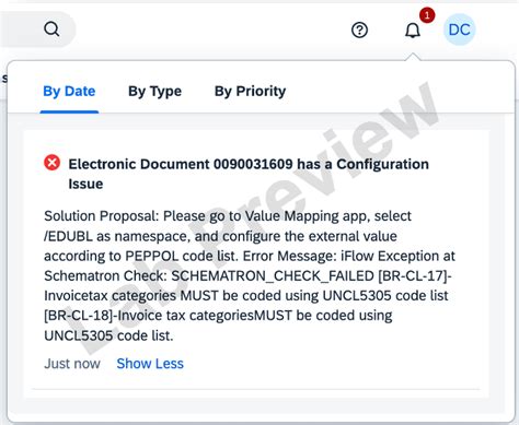 Error Analysis In Manage Electronic Documents Sap Community