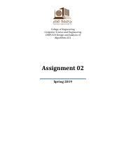 Assignment 2 Pdf College Of Engineering Computer Science And Engineering CMPS 323 Design And