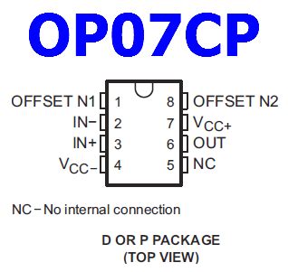 PDF OP07CP Components