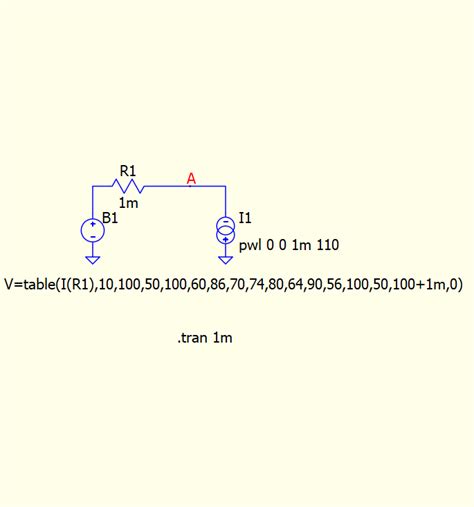 Voltage Source With Specific Current Characteristics Qspice Qorvo Tech Forum