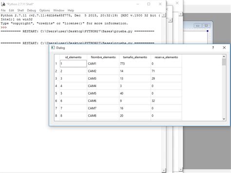 Python Ejemplos Prácticos ¿cÓmo Visualizar Base De Datos Mysql En